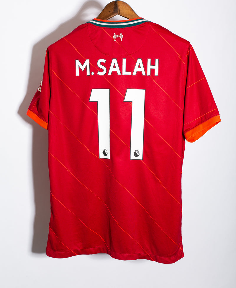 Liverpool 2021-22 Salah Home Kit (XL) – Saturdays Football
