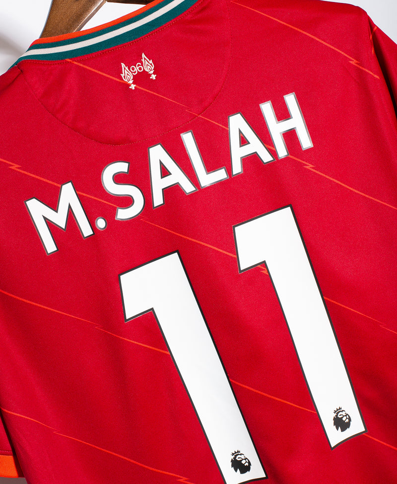 Liverpool 2021-22 Salah Home Kit (XL) – Saturdays Football
