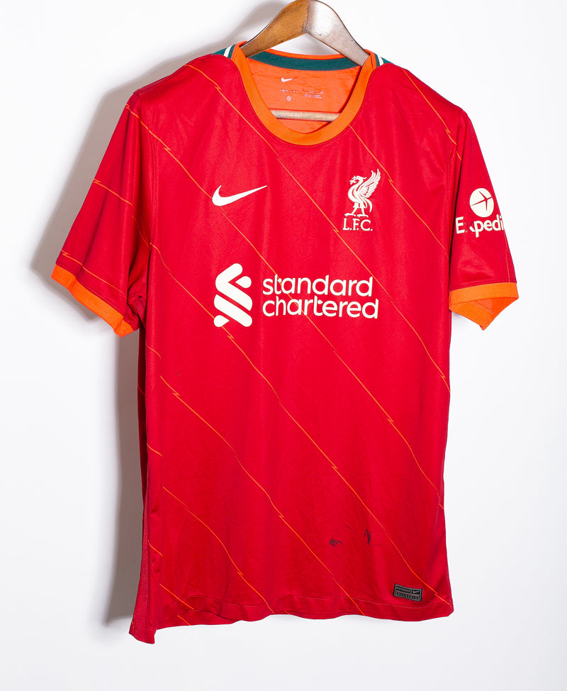 Liverpool 2021-22 Salah Home Kit (XL) – Saturdays Football