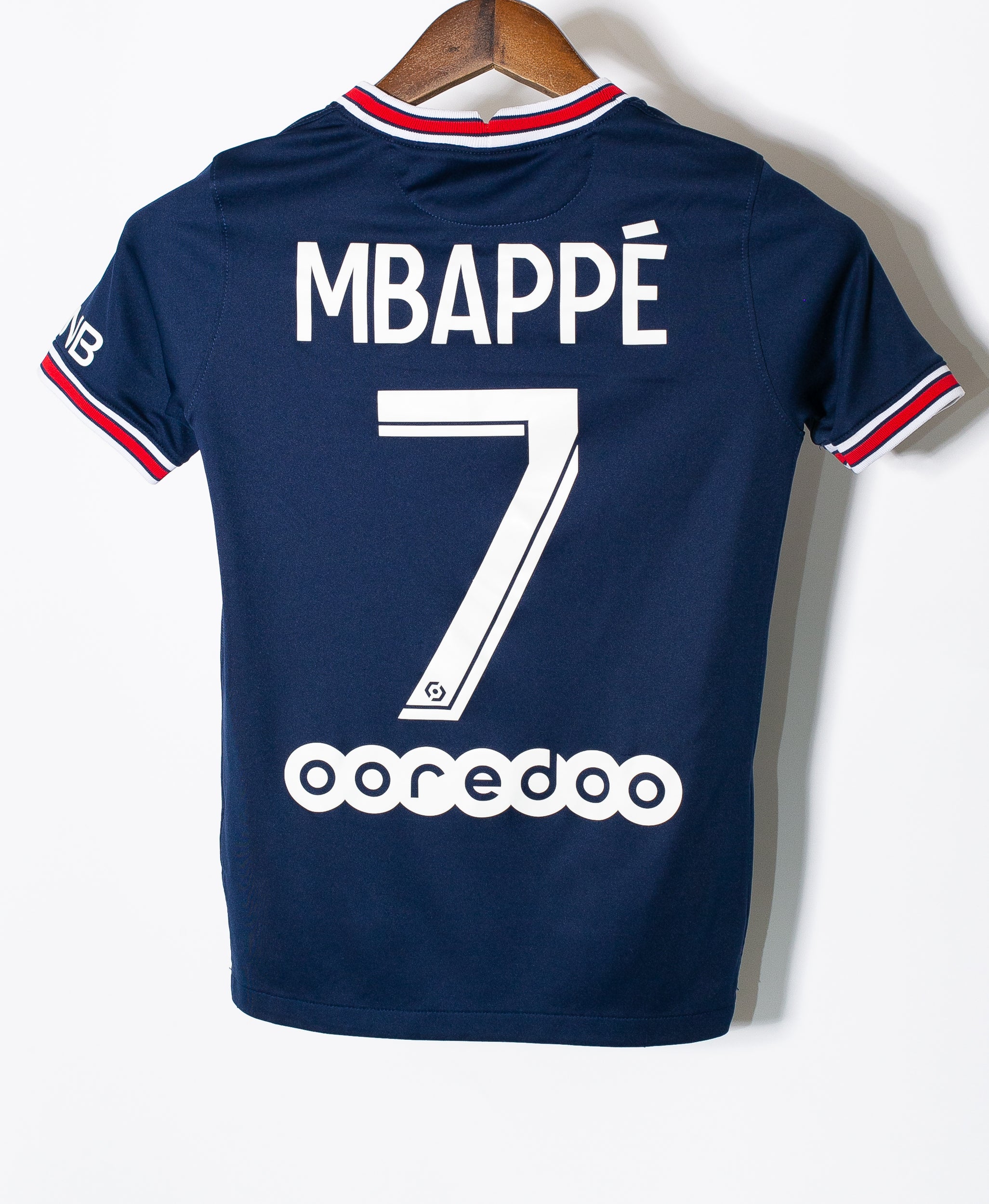 PSG 2021-22 Mbappe Home Kit (YM) – Saturdays Football